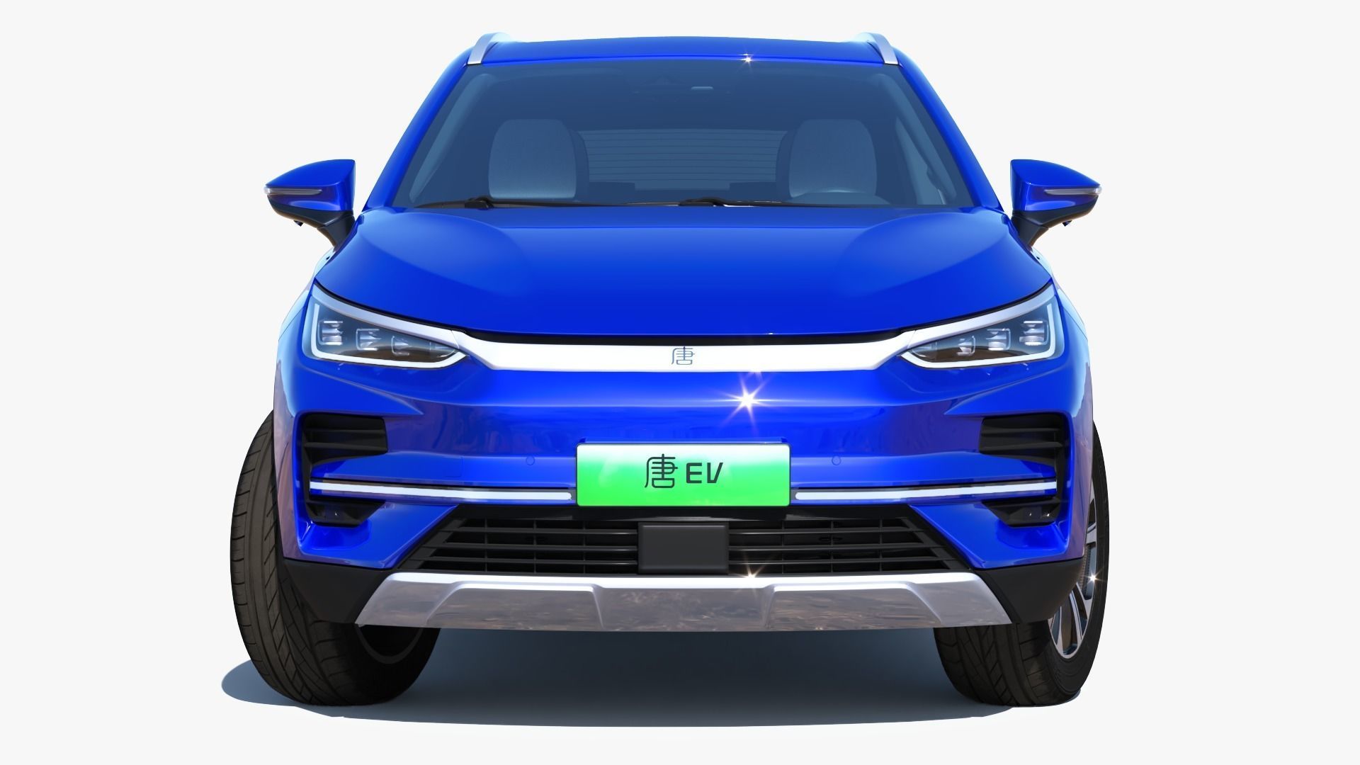 BYD Tang EV 2023 With interior 3D model animated rigged | CGTrader