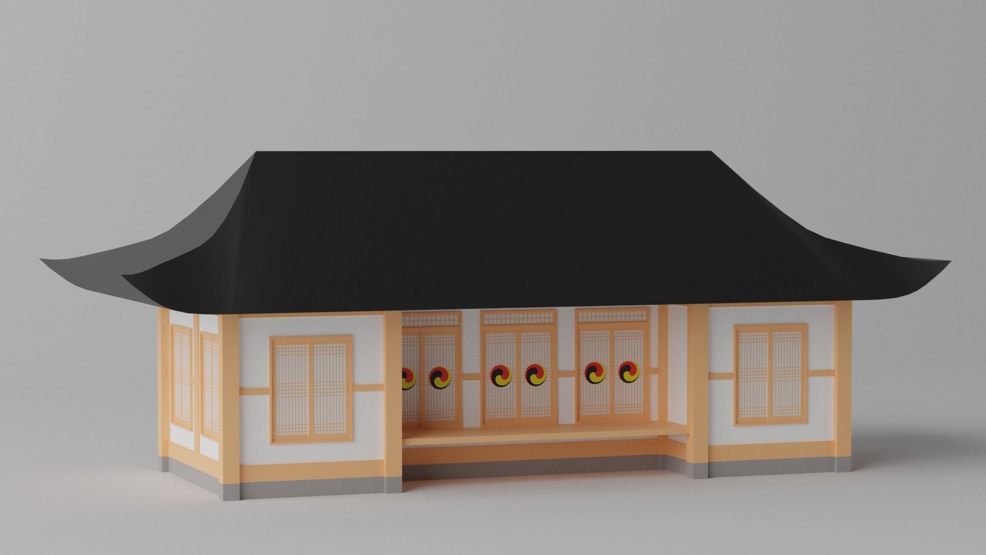 Korean Traditional House Hanok 3D model | CGTrader