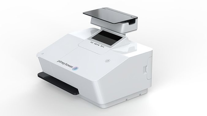 Pitneybowes SendPro Online Printer 3D model | CGTrader