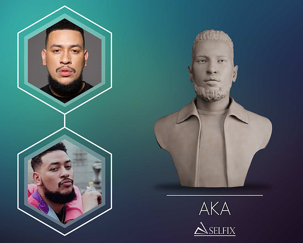 AKA Rapper 3D model 3D printable | CGTrader