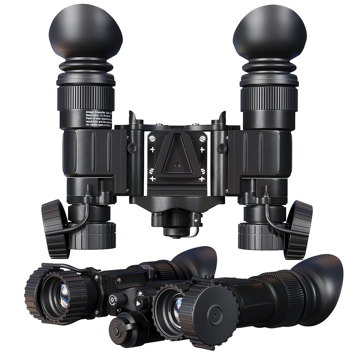 Binocular 3D model | CGTrader