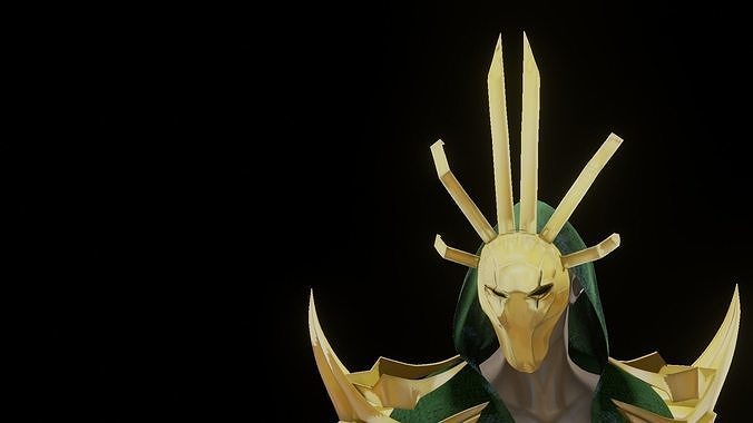 loki the god of mischief 3D model rigged | CGTrader