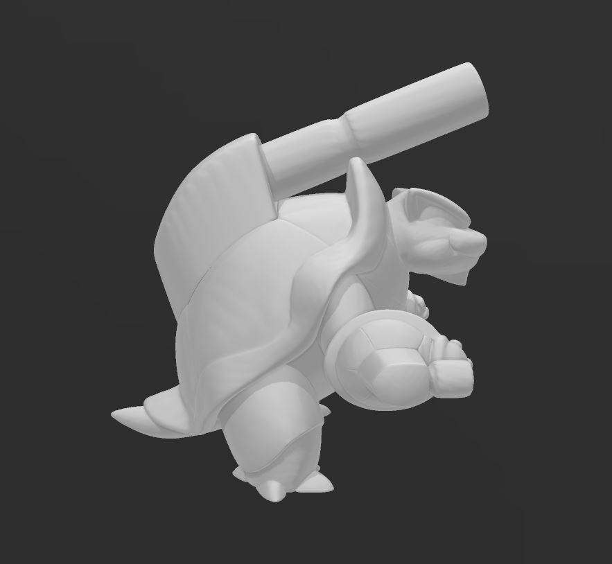 MEGA BLASTOISE MEGA TORTANK 3D MODEL 3D model 3D printable | CGTrader