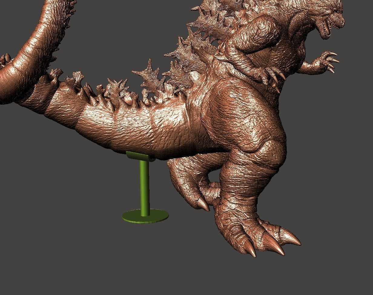 GODZILLA MINUS ONE - ULTRA DETAILED STL MESH for 3D printing 3D model ...
