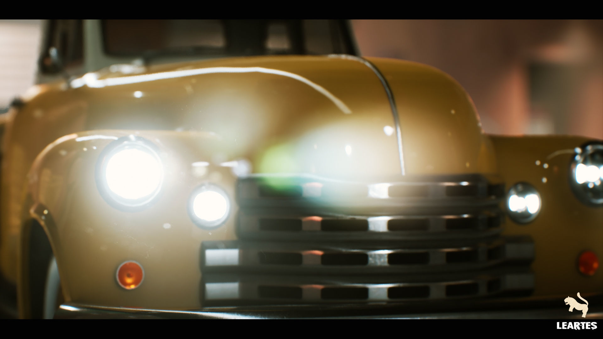 3D model Classic Pickup Truck Driveable Functional VR / AR / low-poly ...