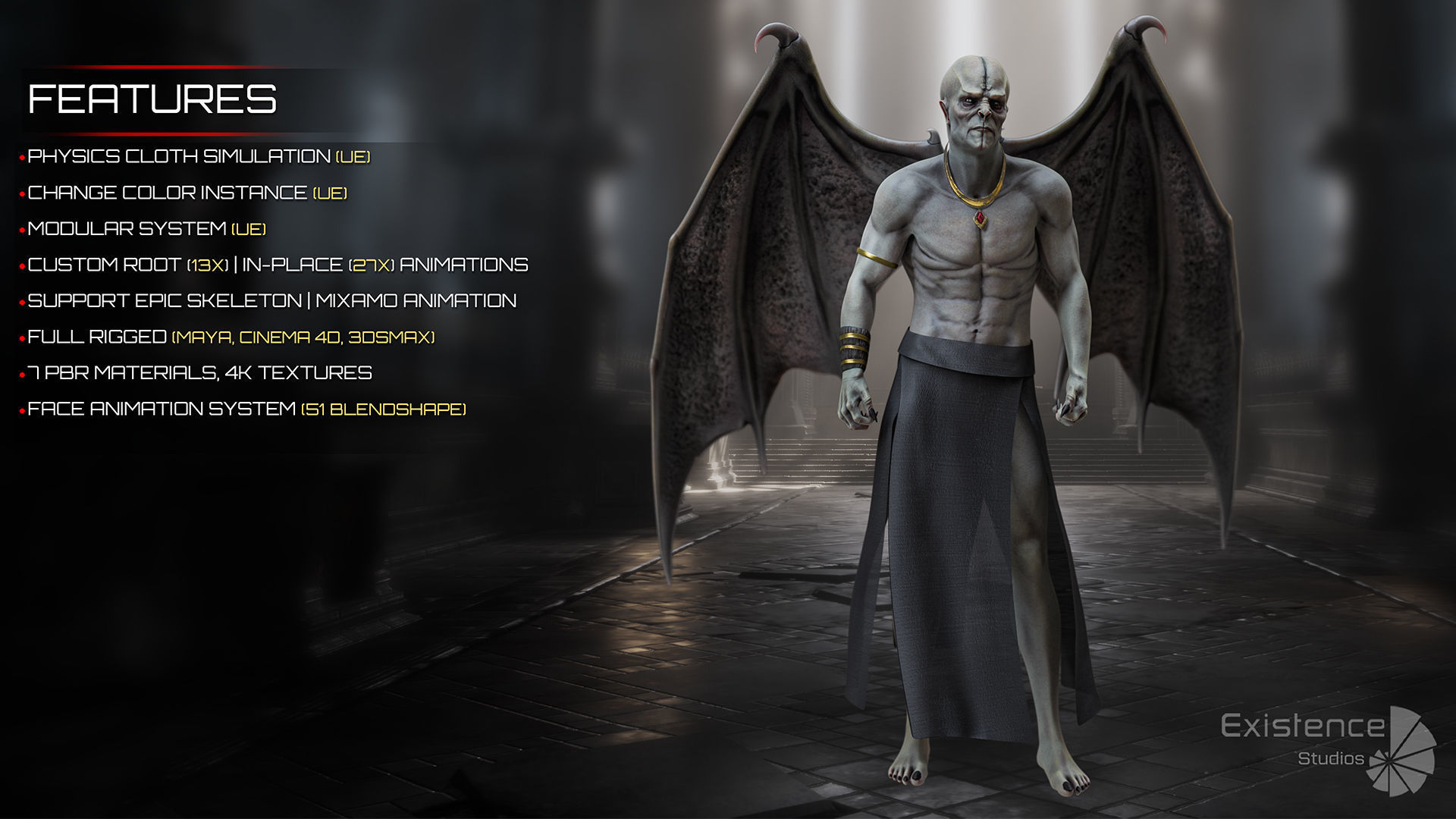 3D model Count Dracula Vampire - Realism Monsters Fantasy Horror Boss ...