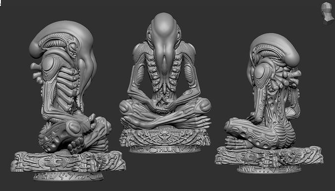 cthulhu 3D model 3D printable | CGTrader