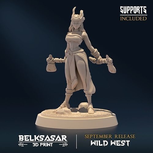 Protector of the Mother Earth C 3D model 3D printable | CGTrader