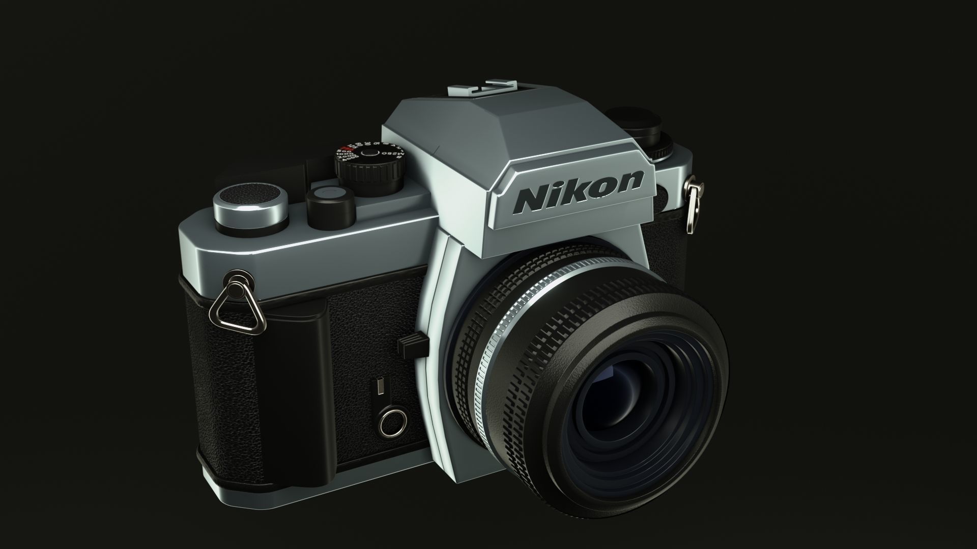Nikon FA Camera 3D model | CGTrader