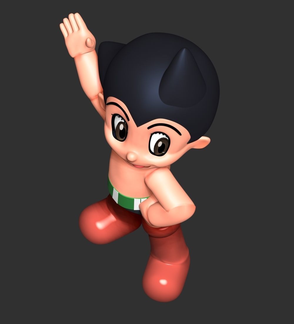 Astro Boy Fan Art 3D model 3D printable | CGTrader