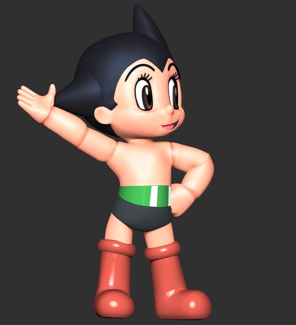 Astro Boy Fan Art 3D model 3D printable | CGTrader