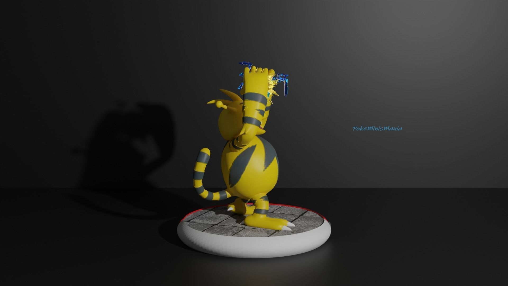 Elekid Electabuzz Electivire 3D print model 3D model 3D printable ...