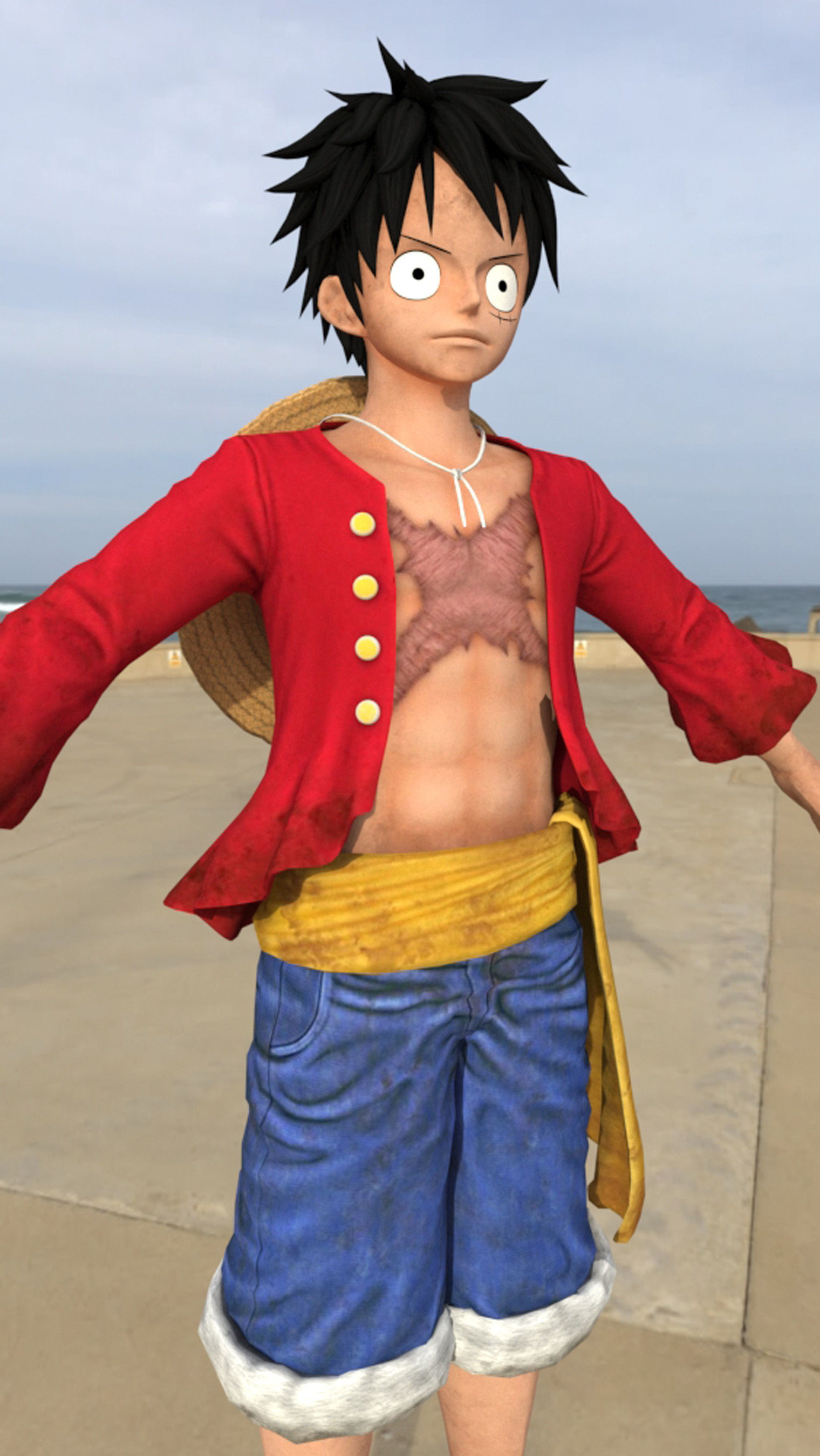3D model LUFFY - ONE PIECE - CHARACTER VR / AR / low-poly | CGTrader