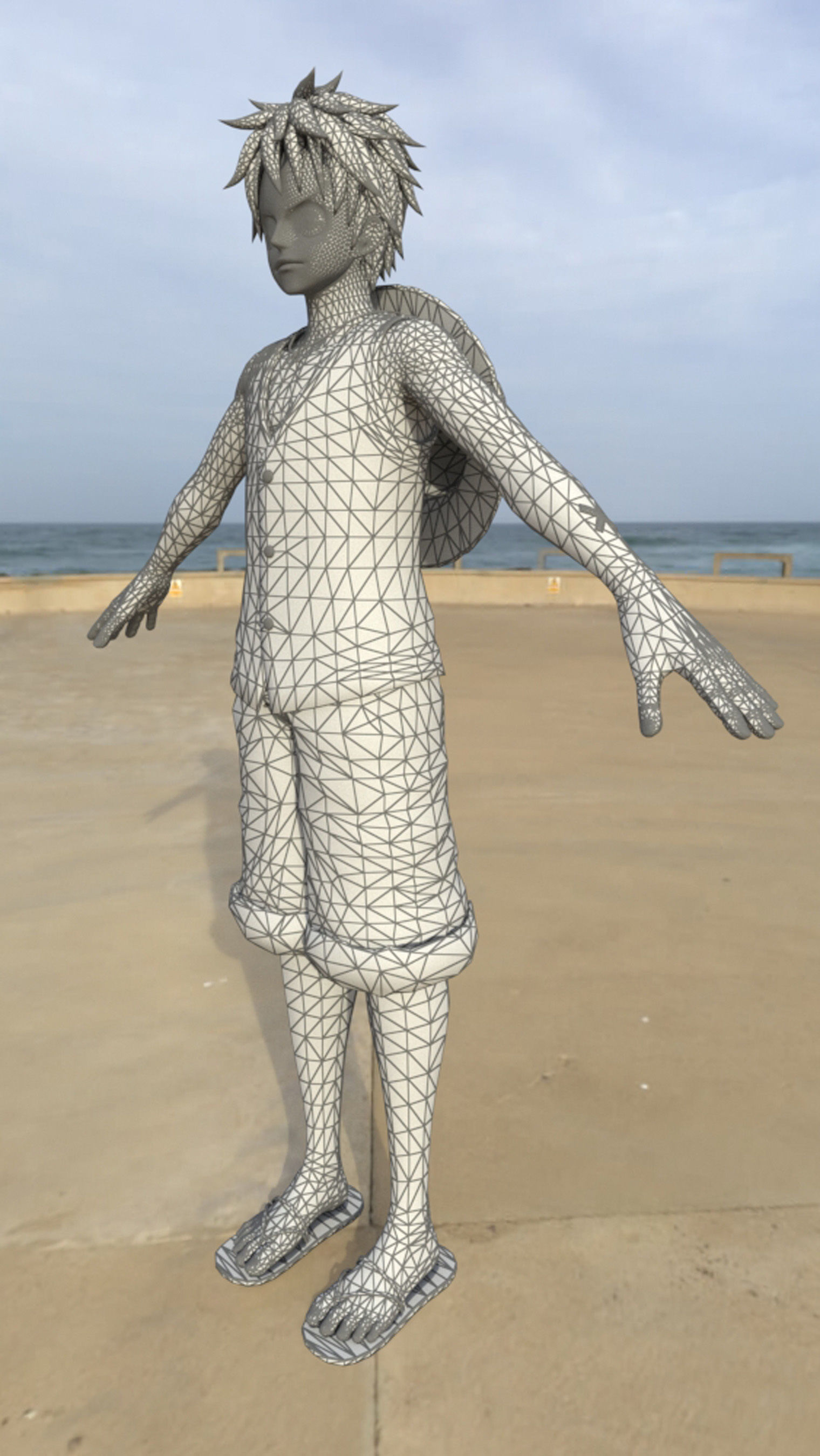 3D model LUFFY - ONE PIECE - CHARACTER VR / AR / low-poly | CGTrader