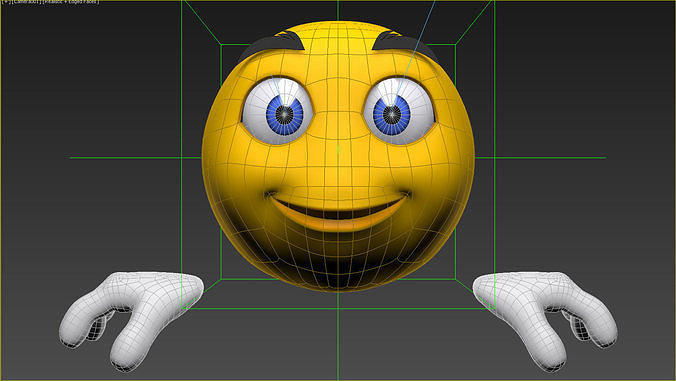 3D model Smile 3d model of emoticon VR / AR / low-poly | CGTrader