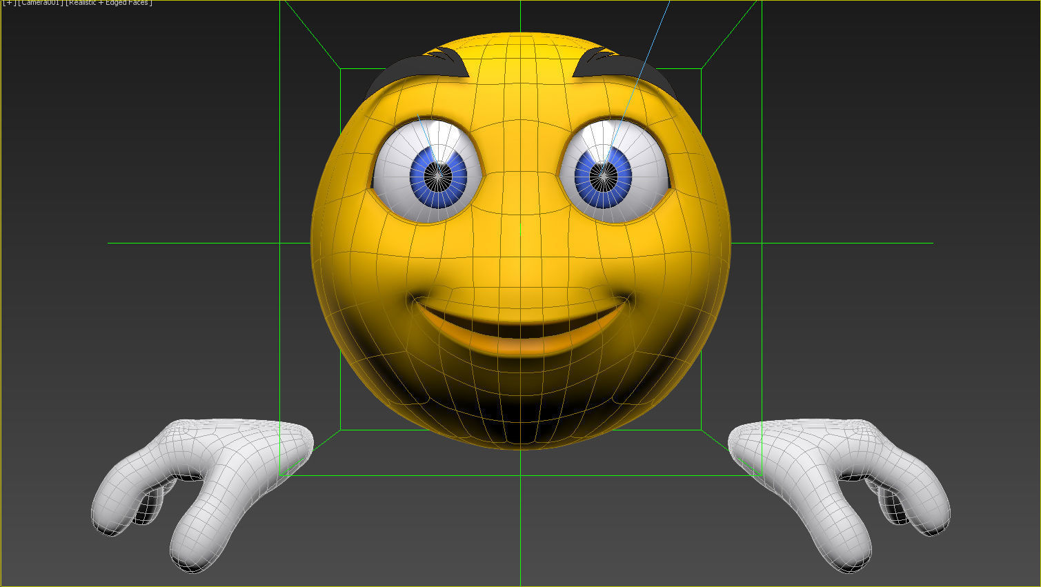 3D model Smile 3d model of emoticon VR / AR / low-poly | CGTrader