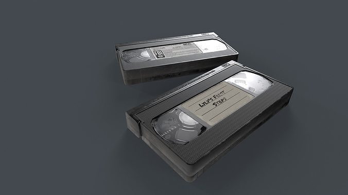 3D model VHS Tape Duo VR / AR / low-poly | CGTrader