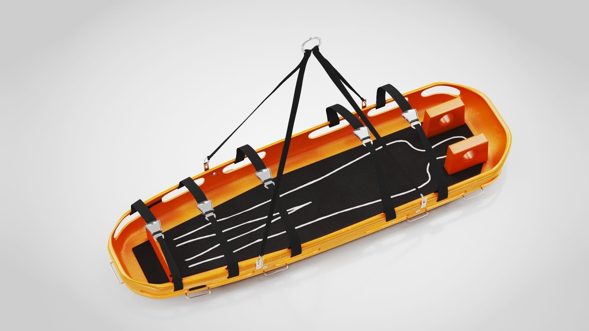 3D model Helicopter Stretcher VR / AR / low-poly | CGTrader
