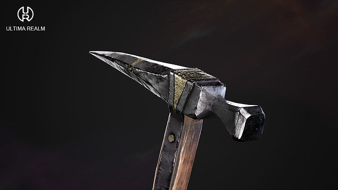 Medieval Carpenter Hammer