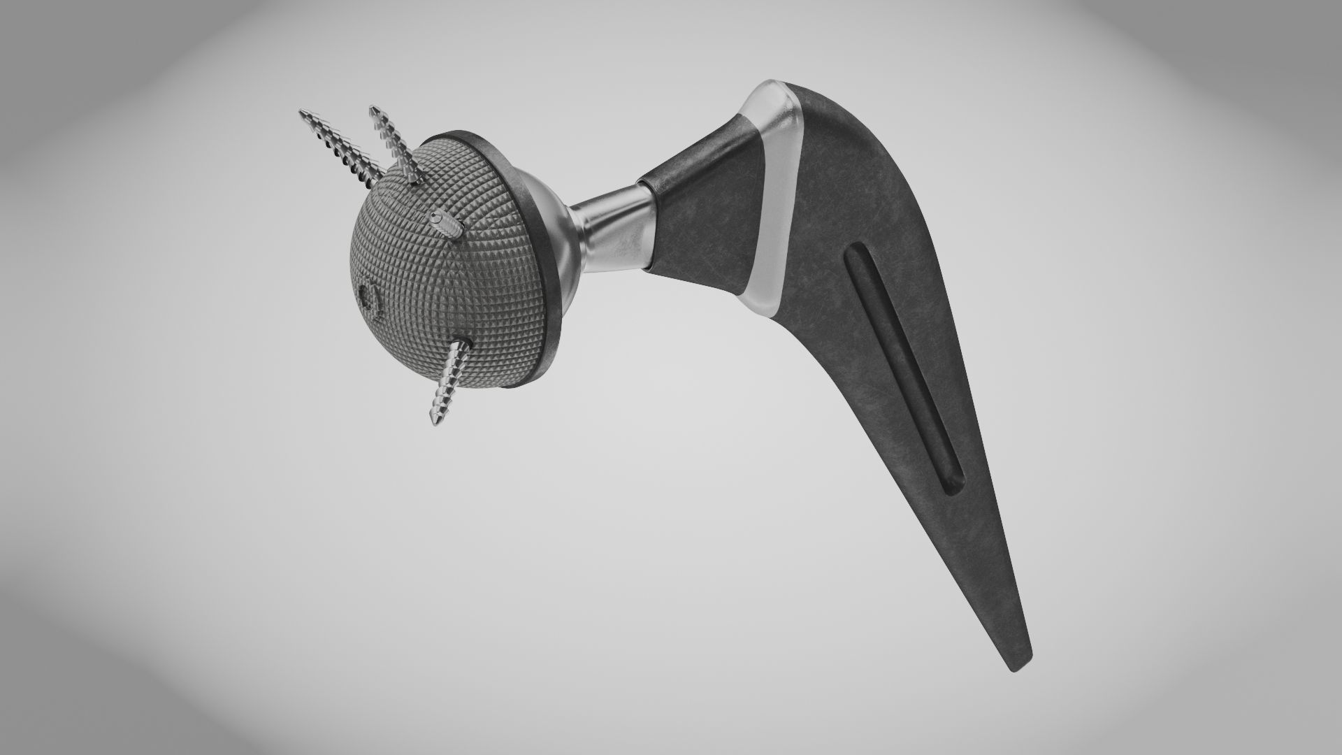 3D model Hip Implant VR / AR / low-poly | CGTrader