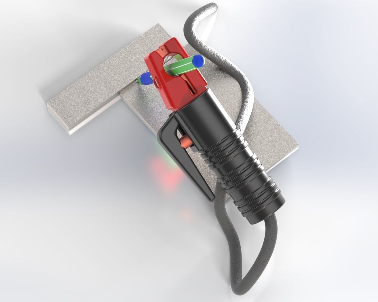 Electrode holder 3D model 3D printable | CGTrader