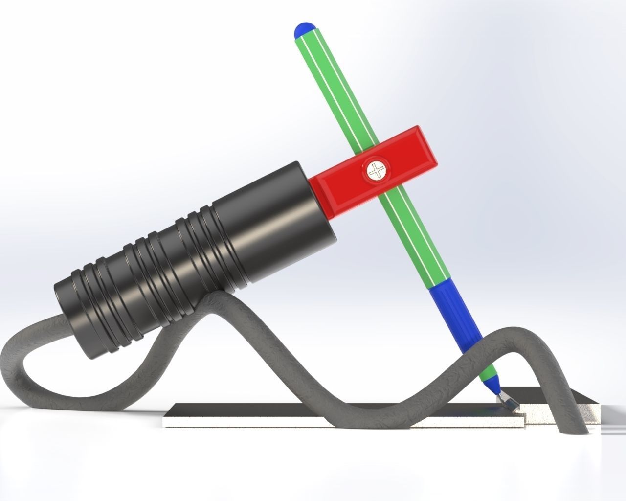 Electrode holder 3D model 3D printable | CGTrader