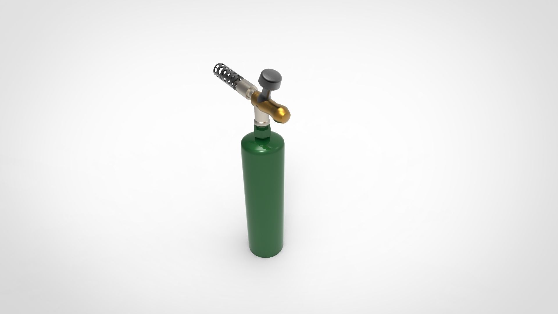 fire torch 3D model | CGTrader