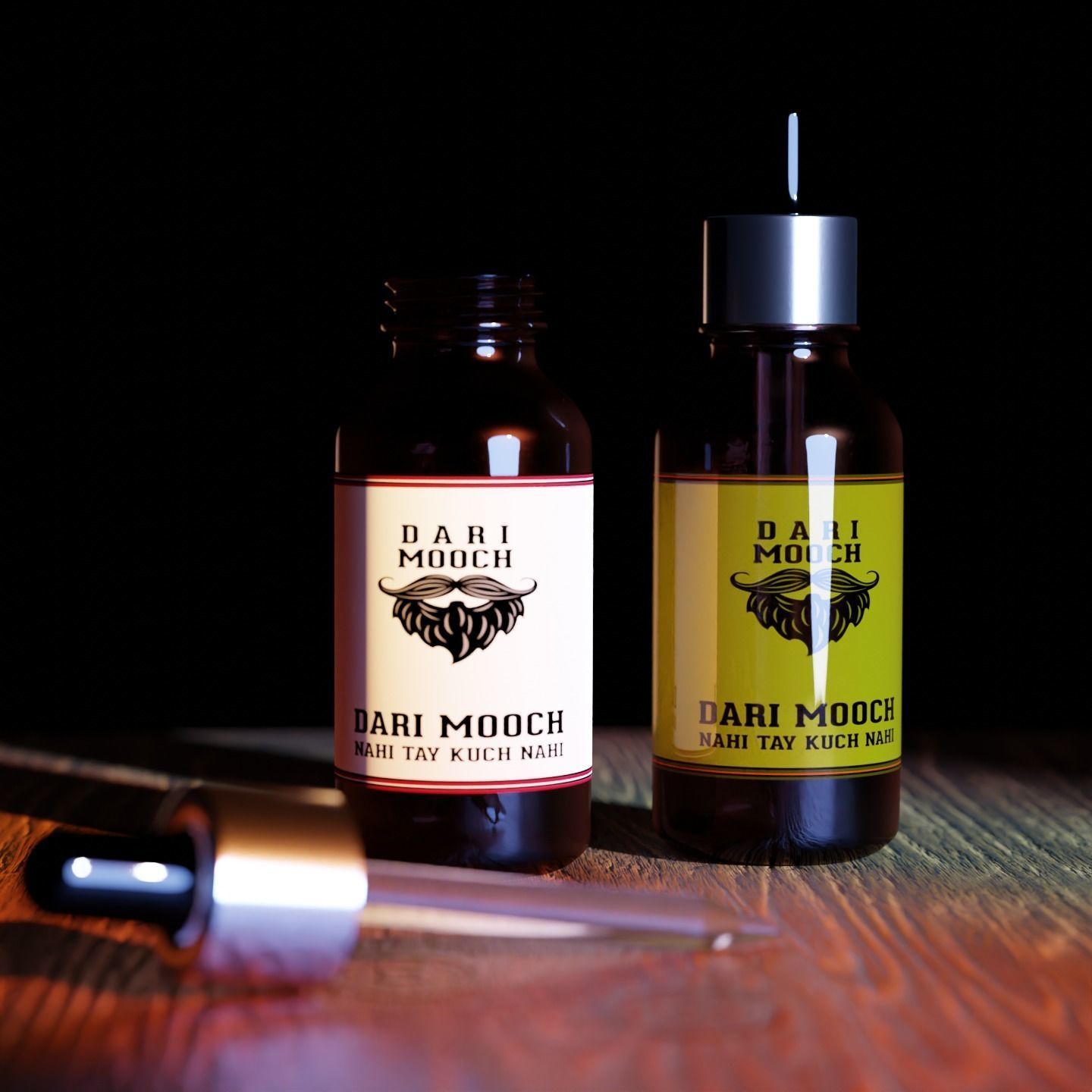 Liquid Dropper Bottle 3D model | CGTrader