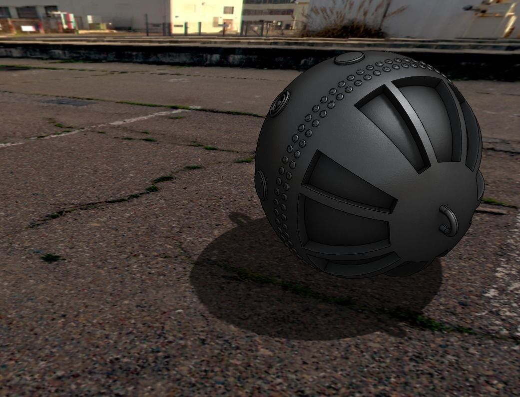 Fast X Bomb Ball 3D Model 3D model 3D printable | CGTrader