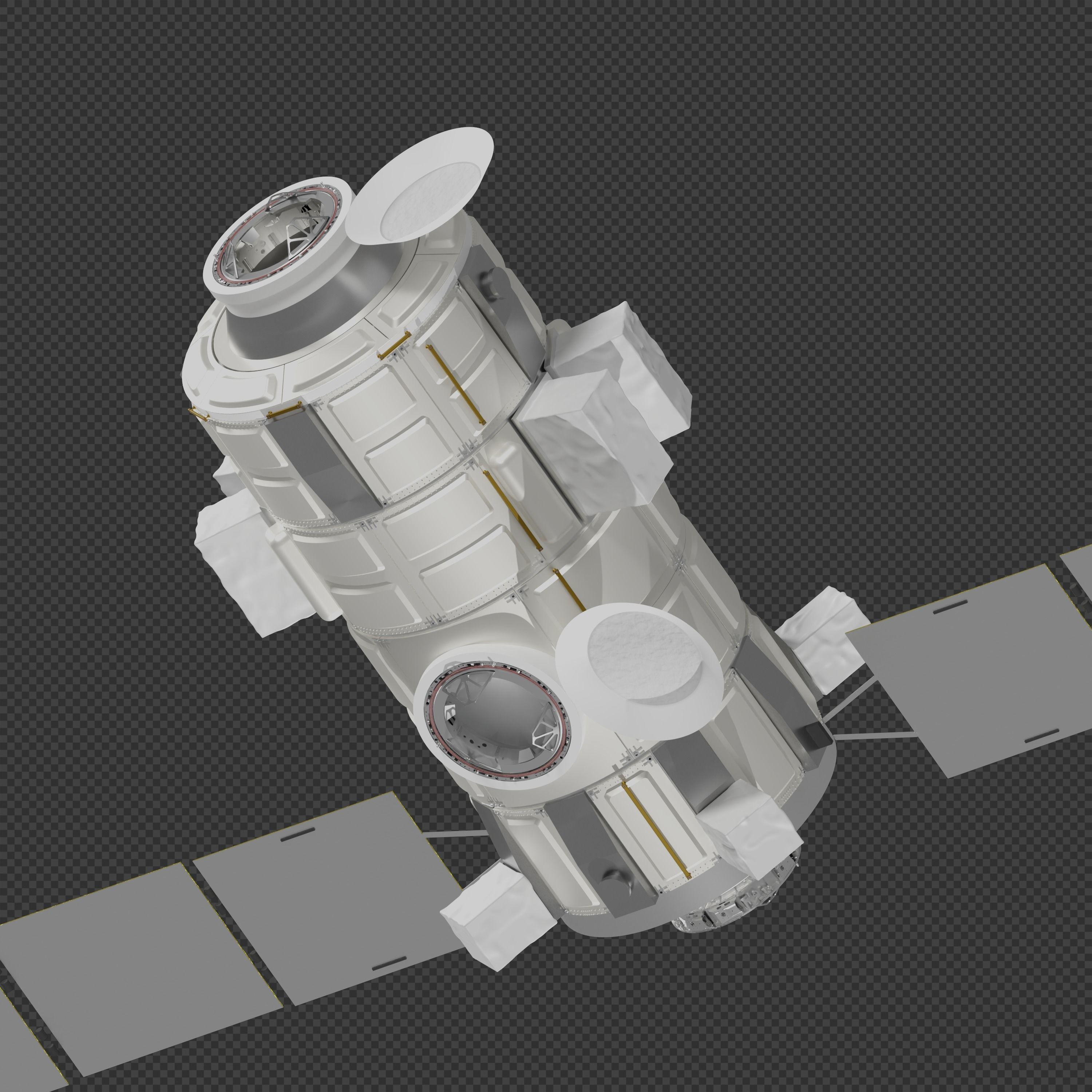 Lunar Gateway Space Station 3D model | CGTrader