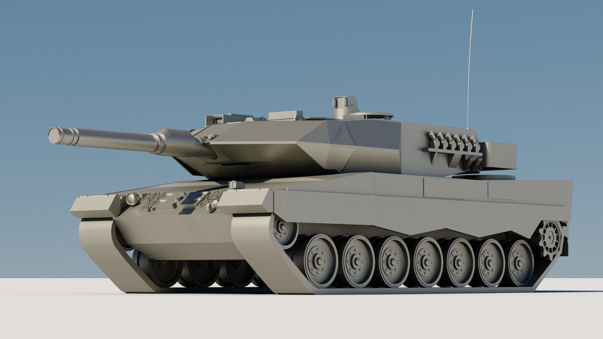 3D model 43 Tanks Base Mesh VR / AR / low-poly | CGTrader
