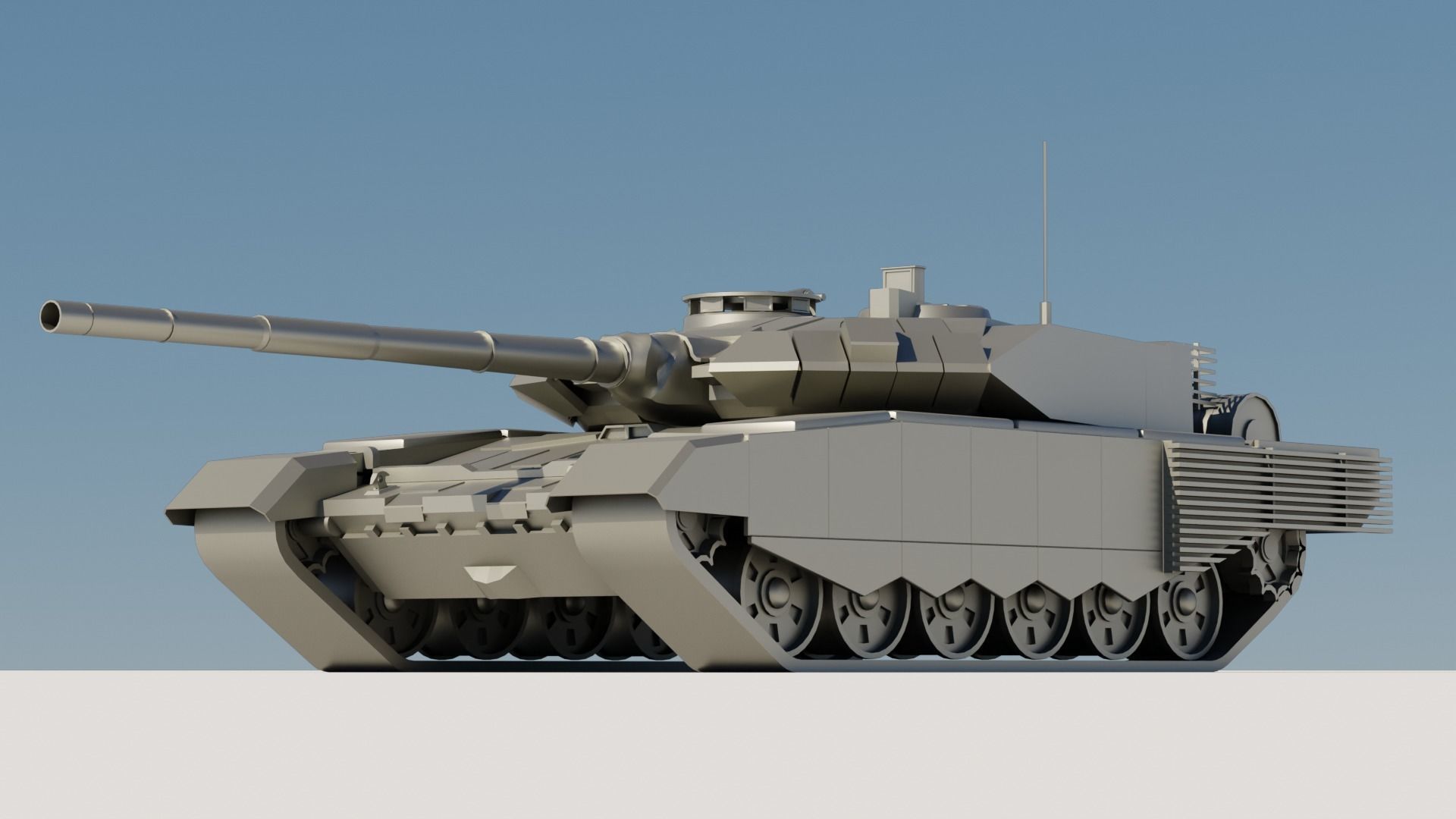 3D model 43 Tanks Base Mesh VR / AR / low-poly | CGTrader