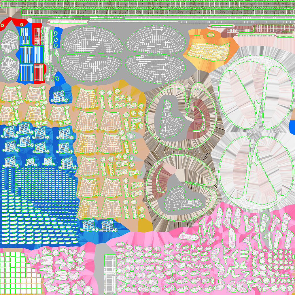 3D model Cochlea cross section VR / AR / low-poly | CGTrader