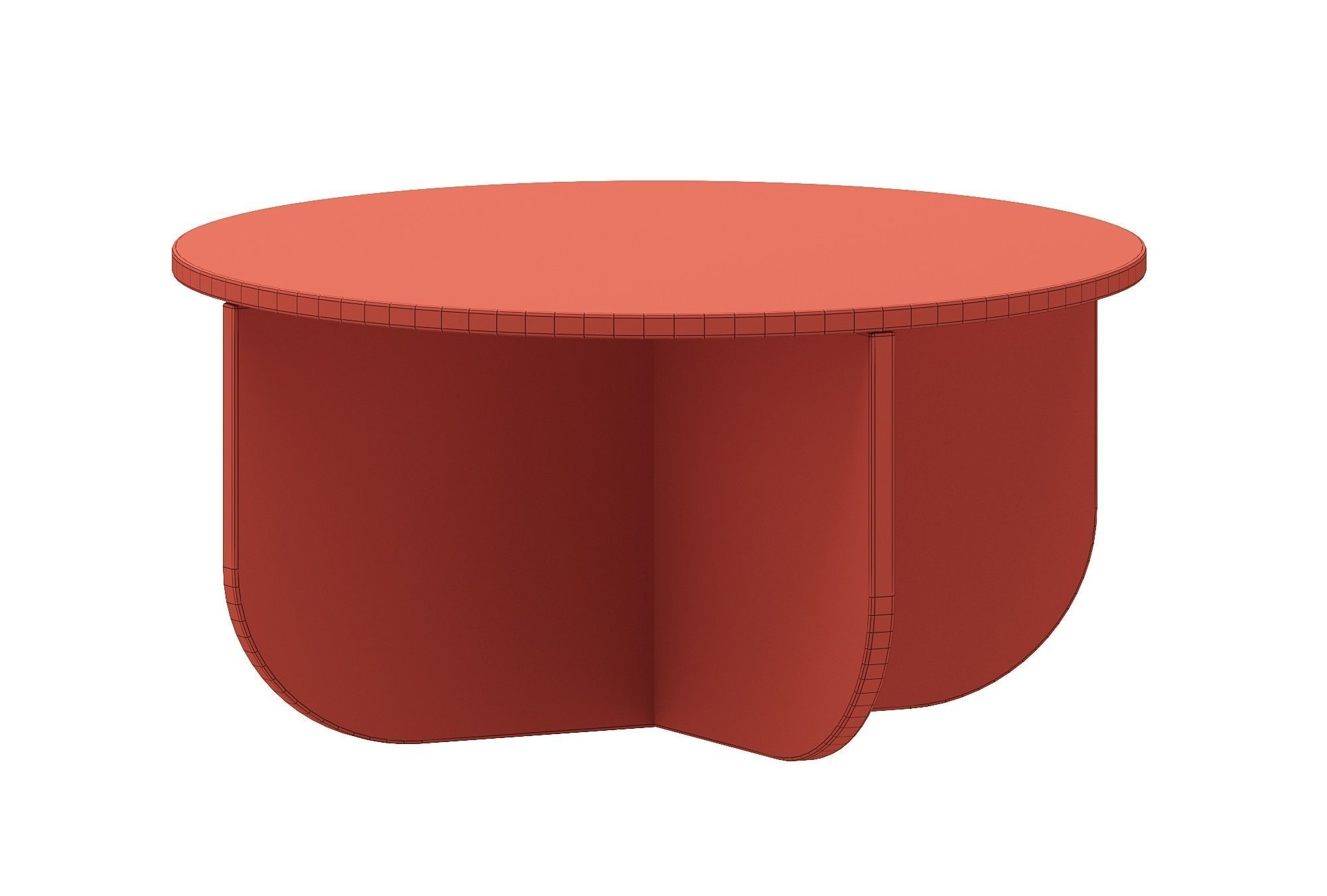 Mil Coffee Table by LaCividina 3D model | CGTrader
