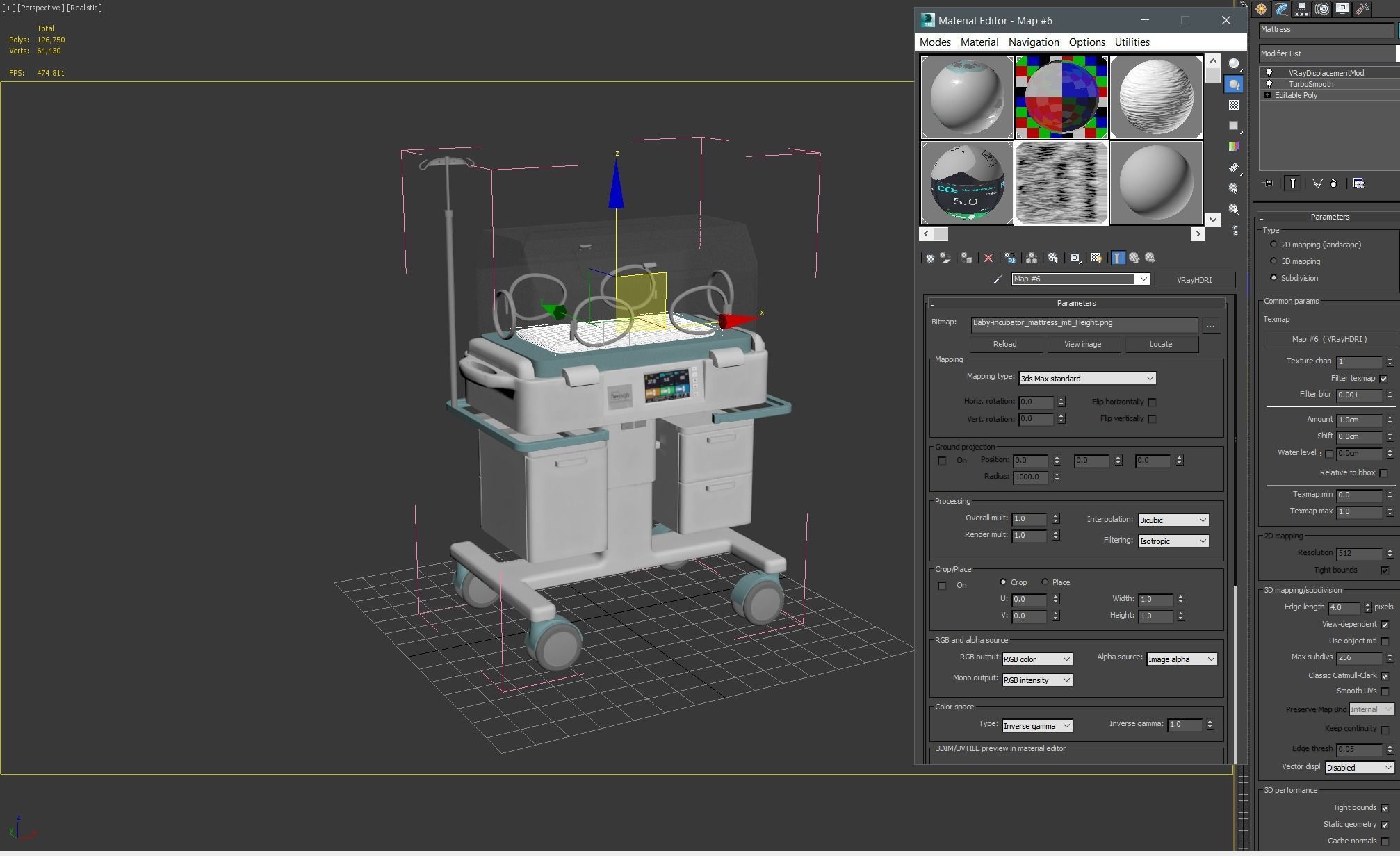 3D model Baby Incubator VR / AR / low-poly | CGTrader