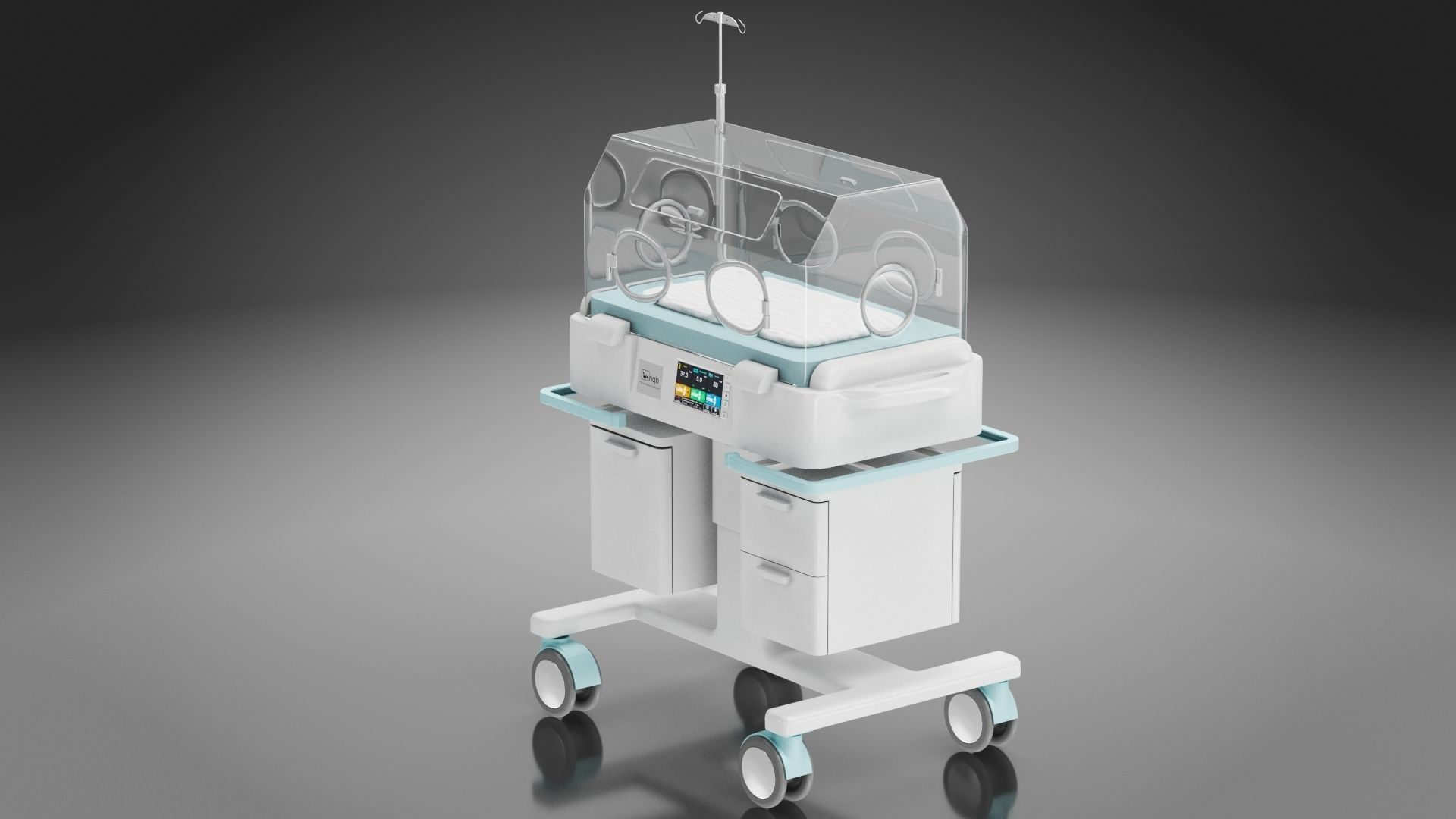 3D model Baby Incubator VR / AR / low-poly | CGTrader