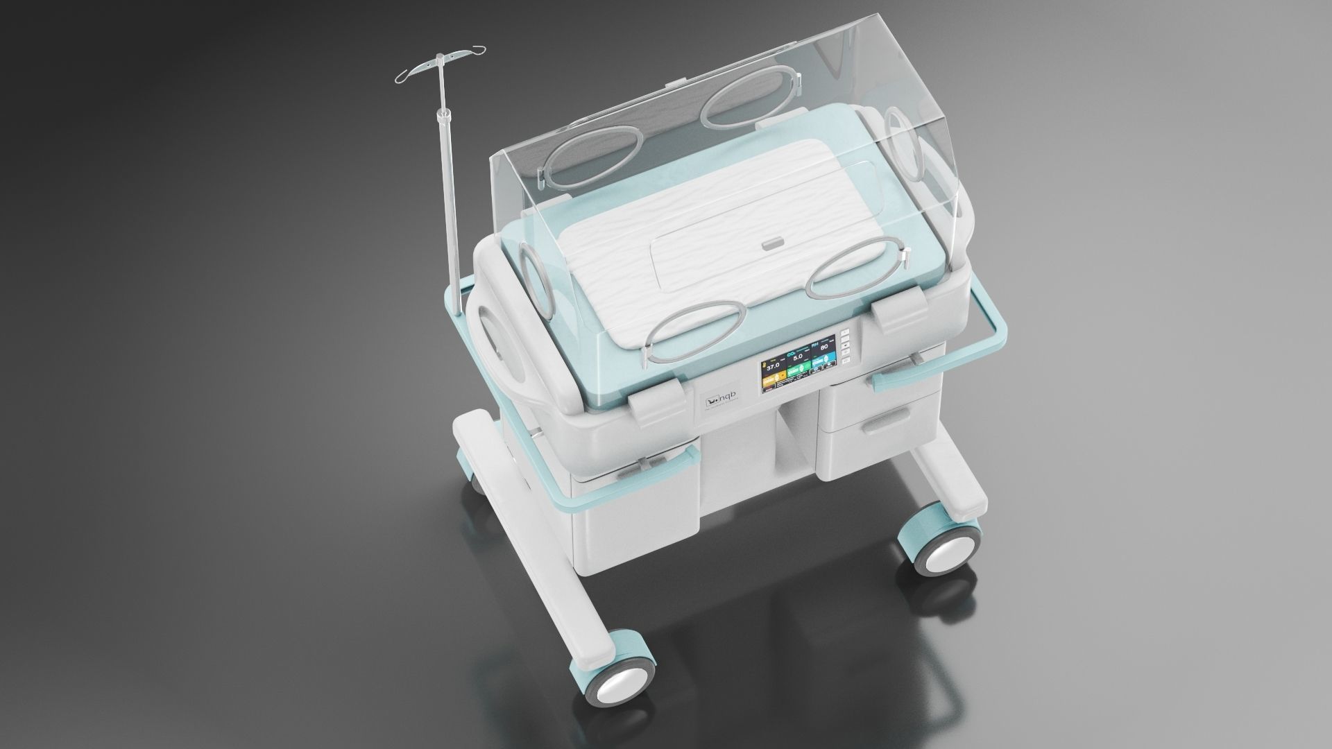 3D model Baby Incubator VR / AR / low-poly | CGTrader