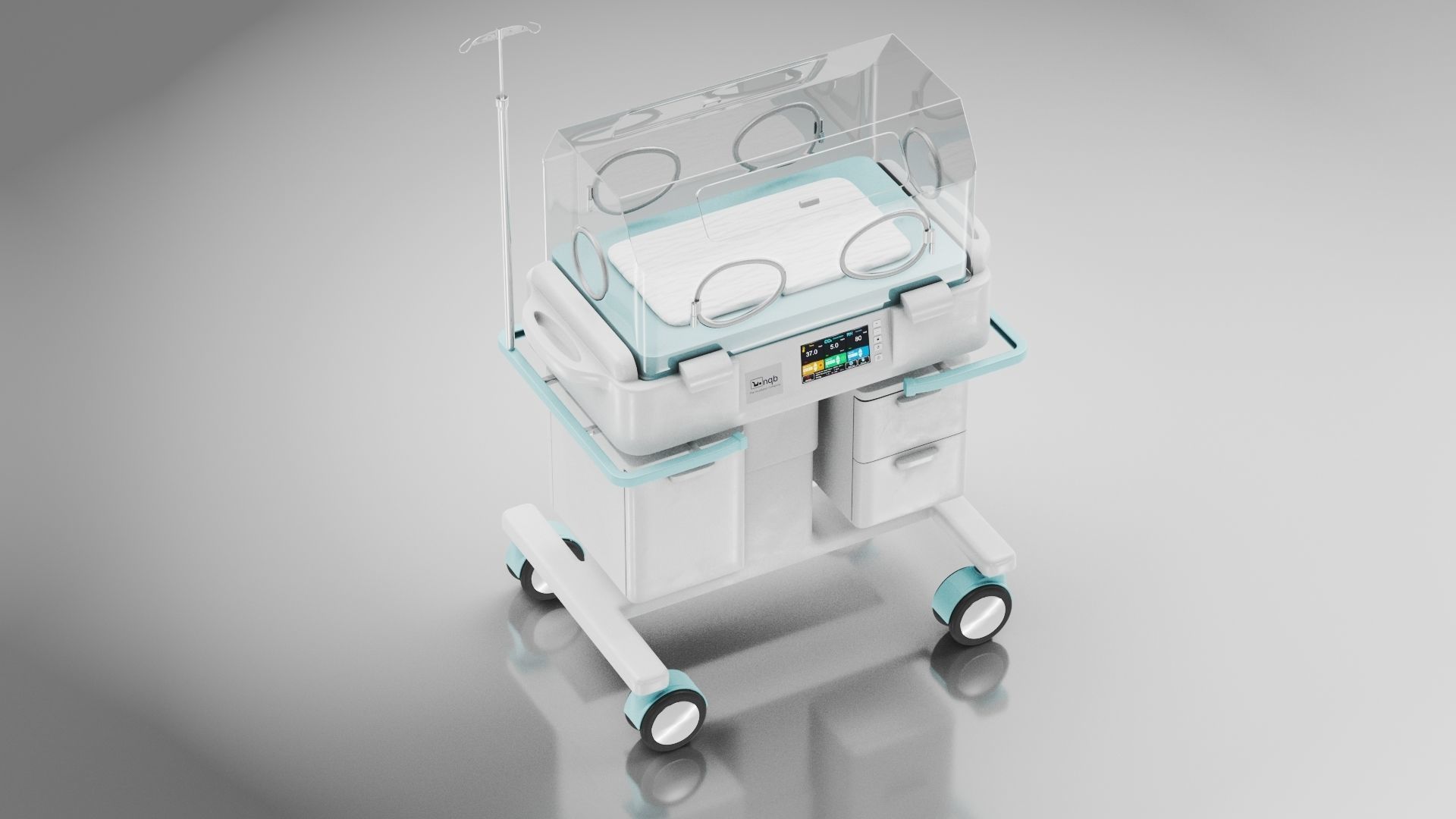 3D model Baby Incubator VR / AR / low-poly | CGTrader