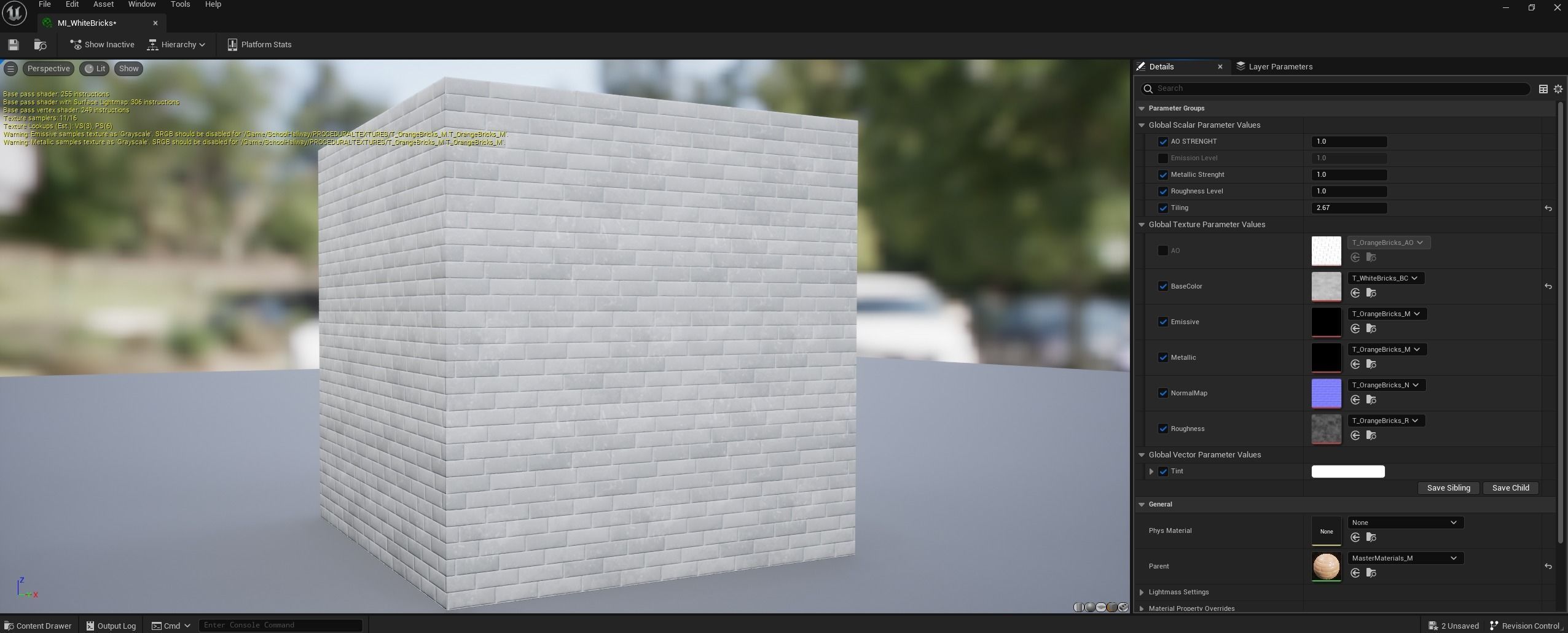 3D model UE5 - SCHOOL HALLWAY VR / AR / low-poly | CGTrader