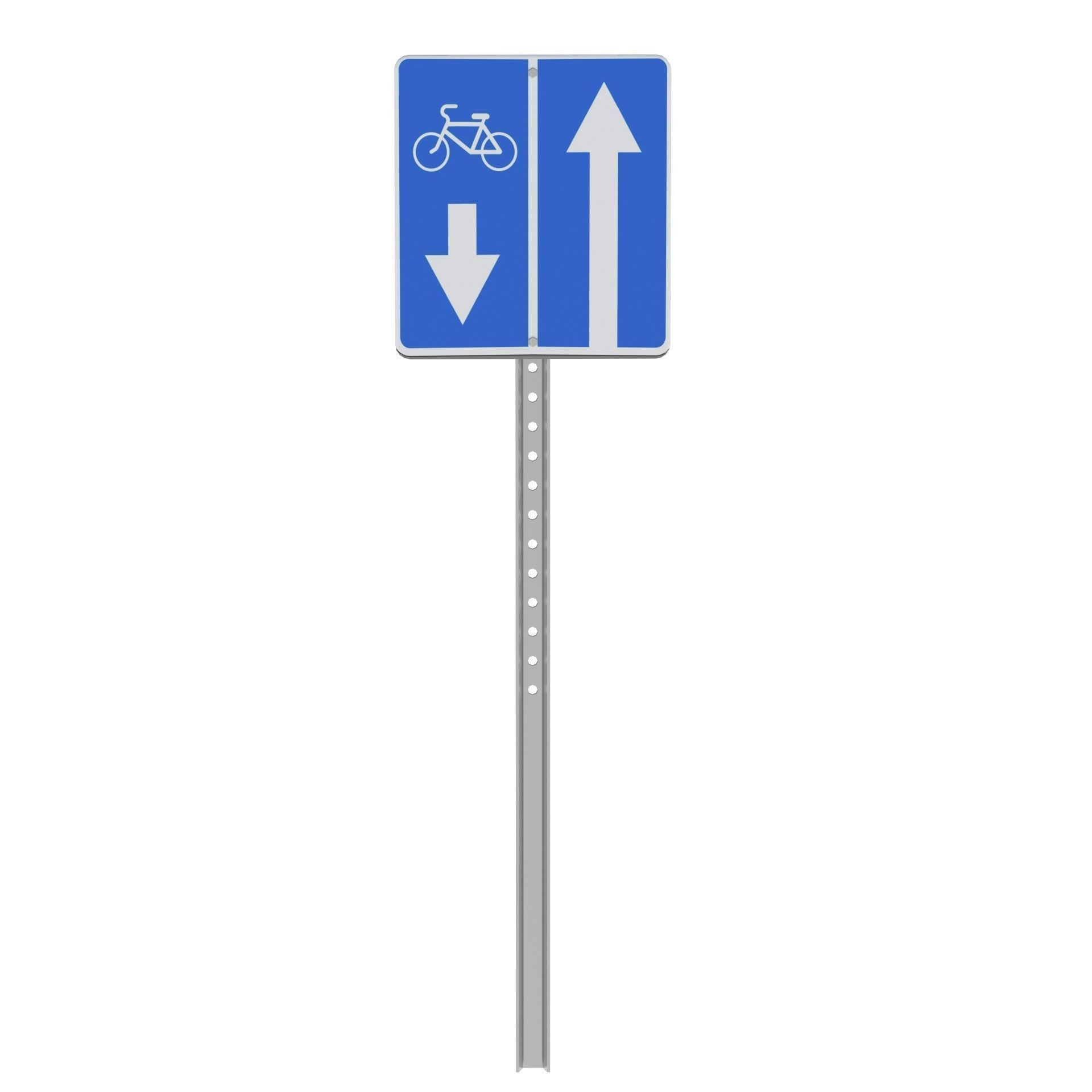 3D model Traffic Road Signs Set 01 VR / AR / low-poly | CGTrader