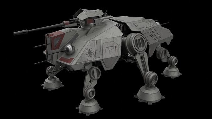 3D model AT-TE VR / AR / low-poly | CGTrader