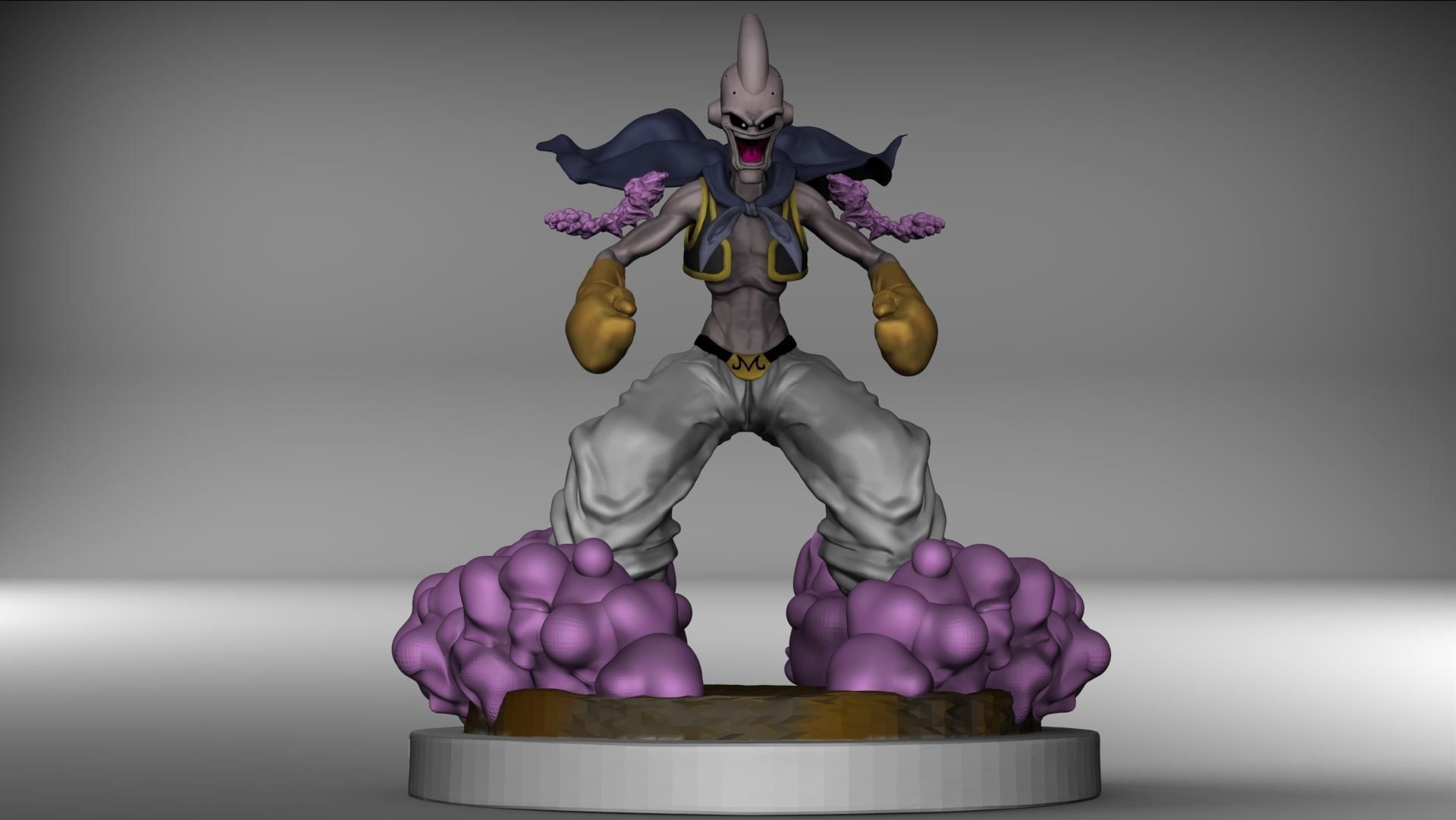 Majin Boo Evil 3D model 3D printable | CGTrader