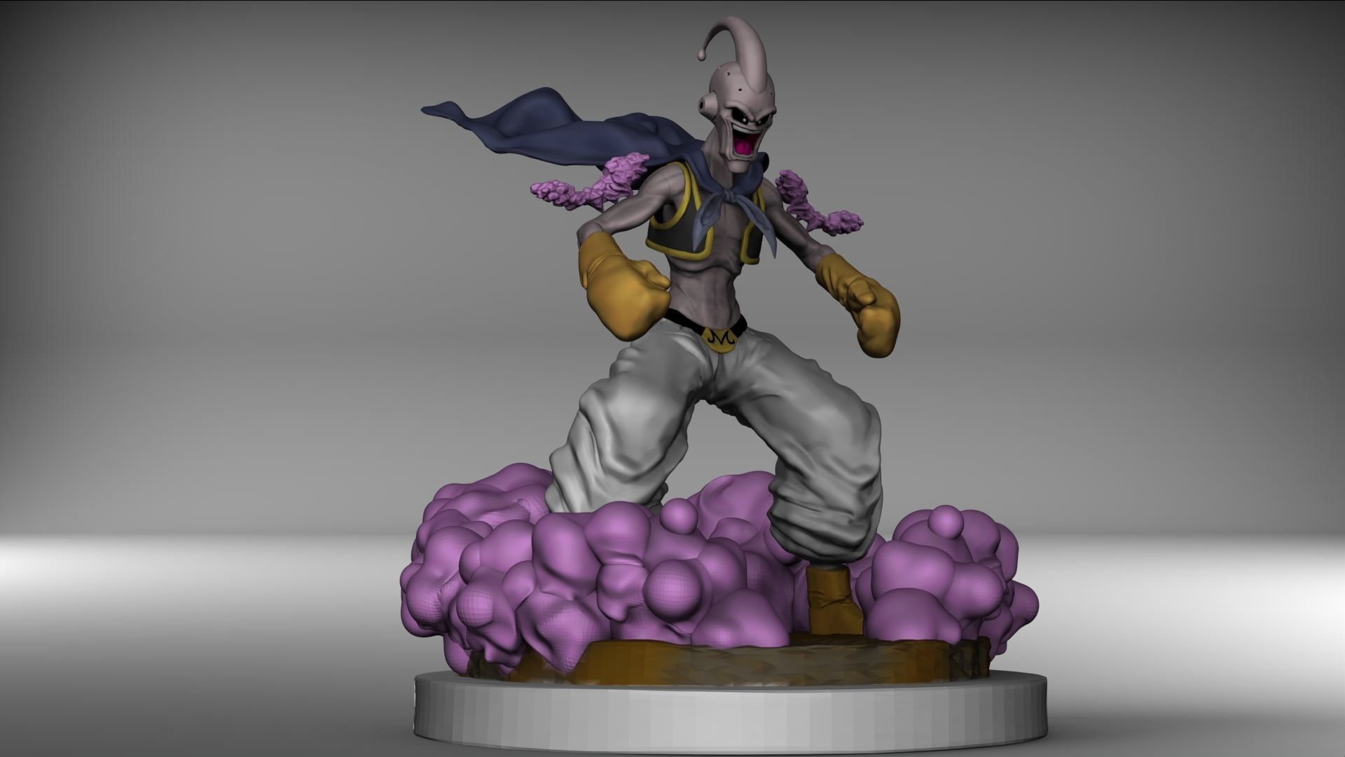 Majin Boo Evil 3D model 3D printable | CGTrader