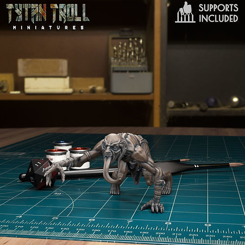 Ghast 02 - Pre-Supported 3D model 3D printable | CGTrader