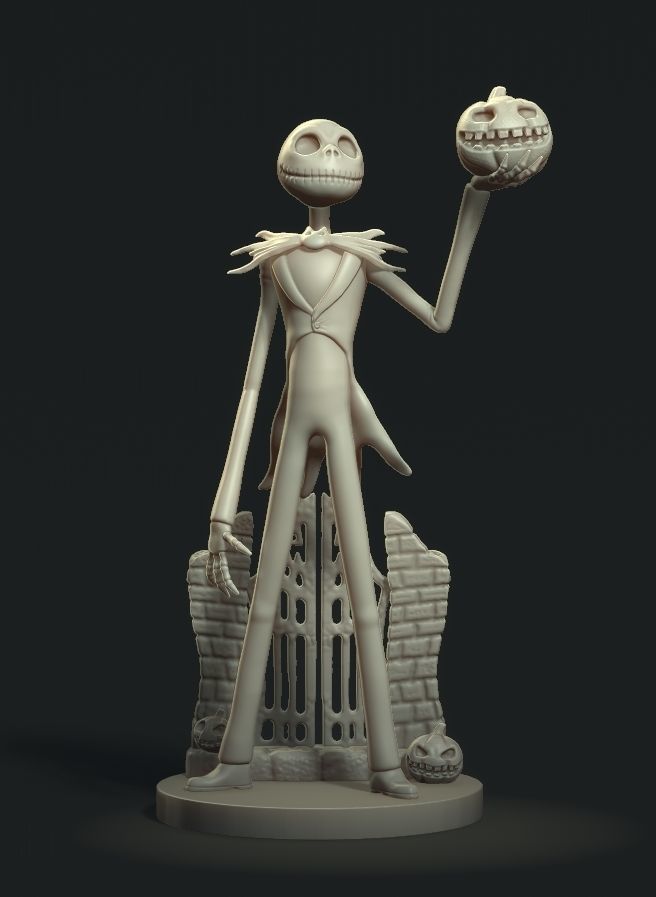 JACK SKELLINGTON 3D model 3D printable | CGTrader