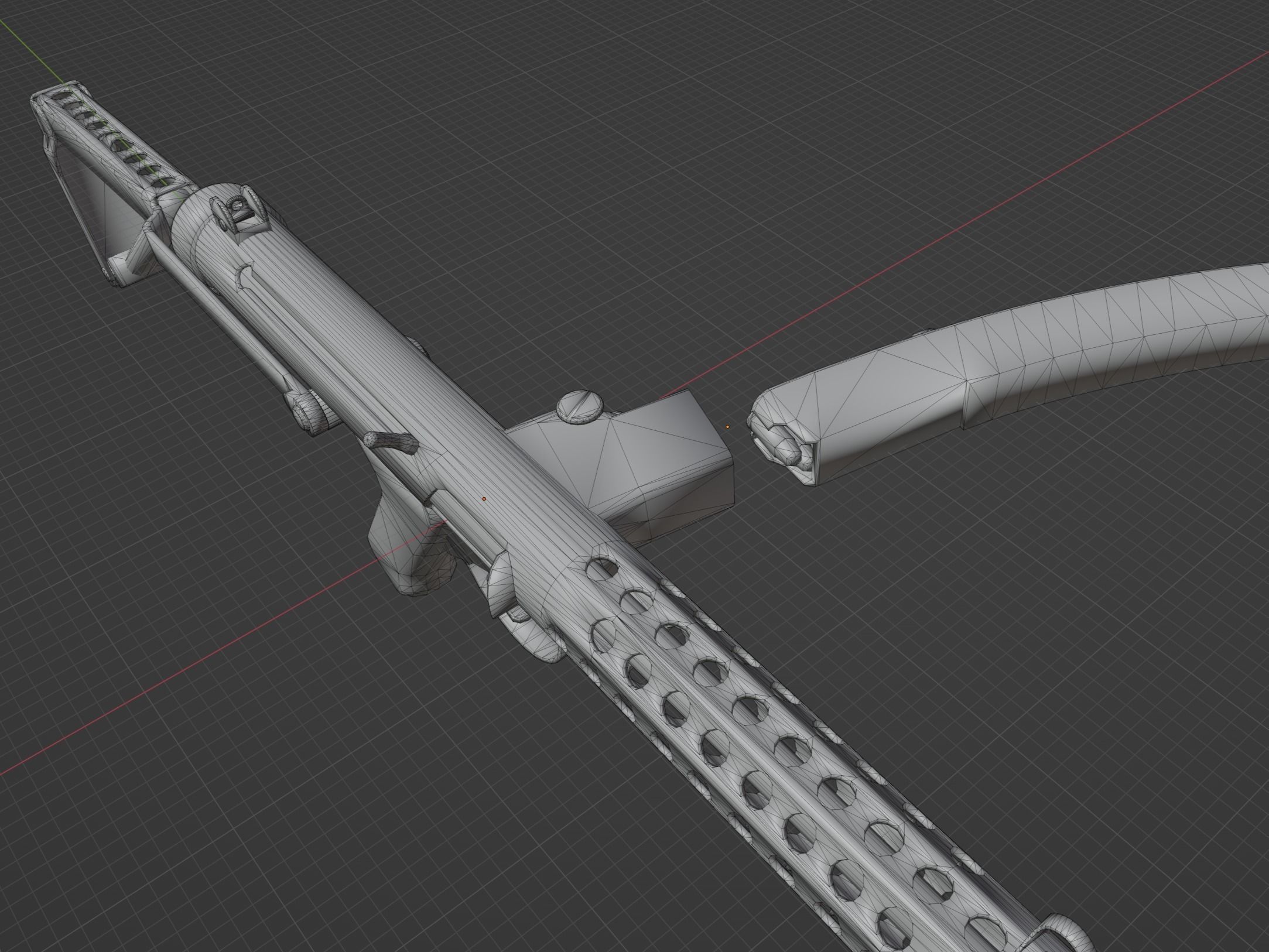 3D model Sterling SMG VR / AR / low-poly | CGTrader