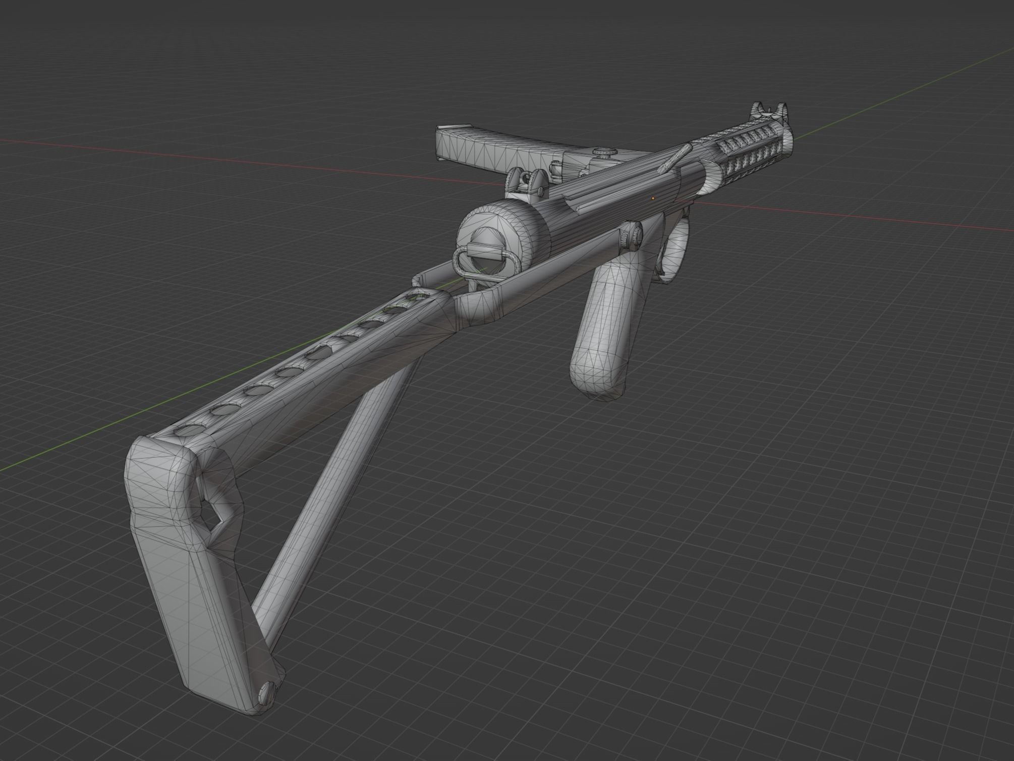 3D model Sterling SMG VR / AR / low-poly | CGTrader