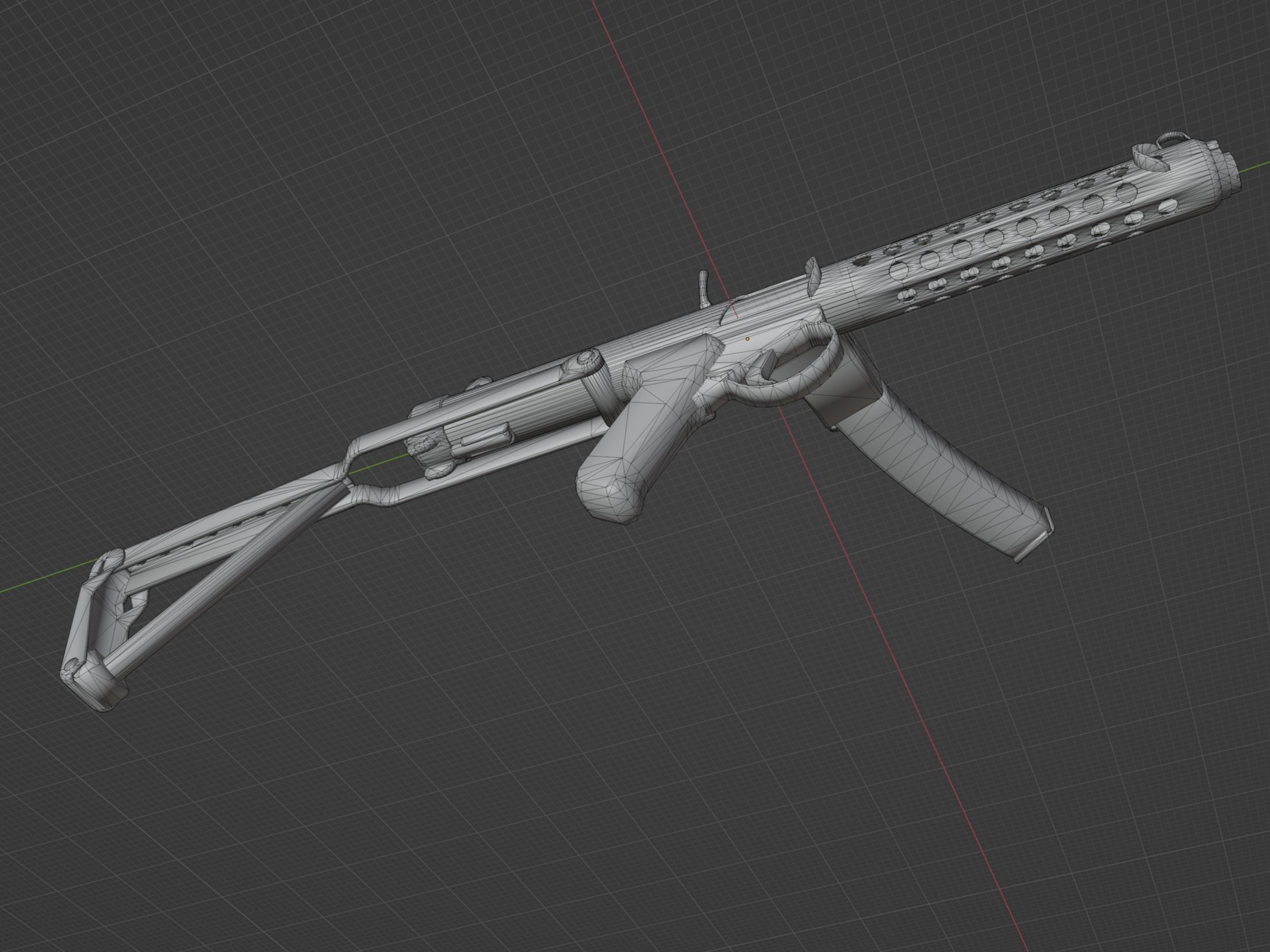 3D model Sterling SMG VR / AR / low-poly | CGTrader