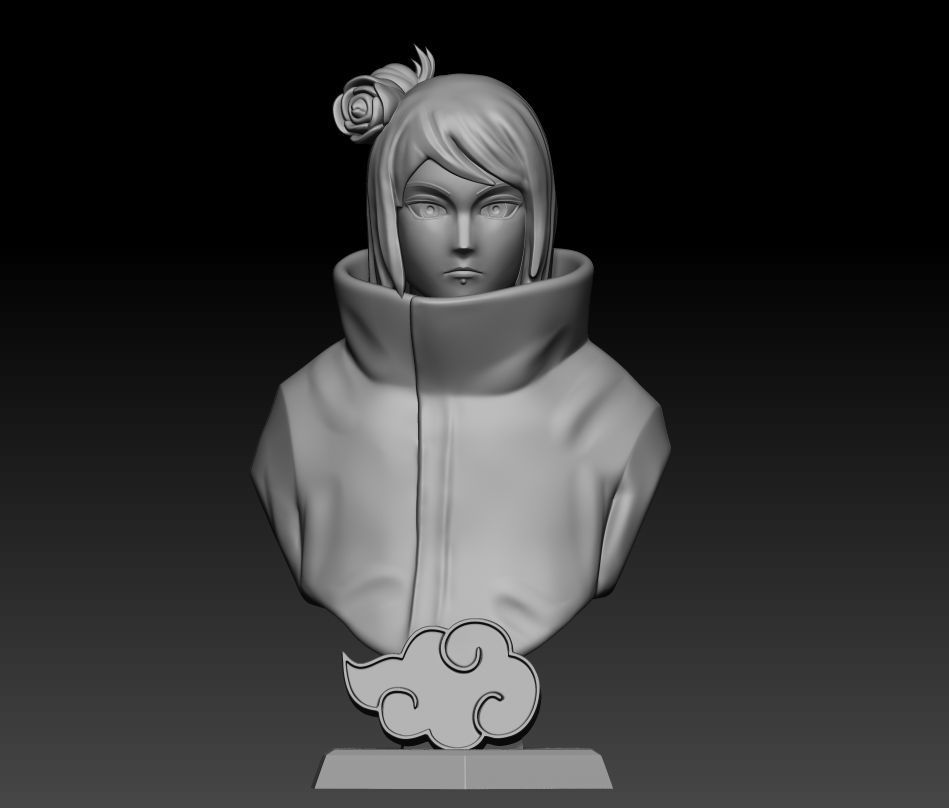KONAN BUST 3D model | CGTrader