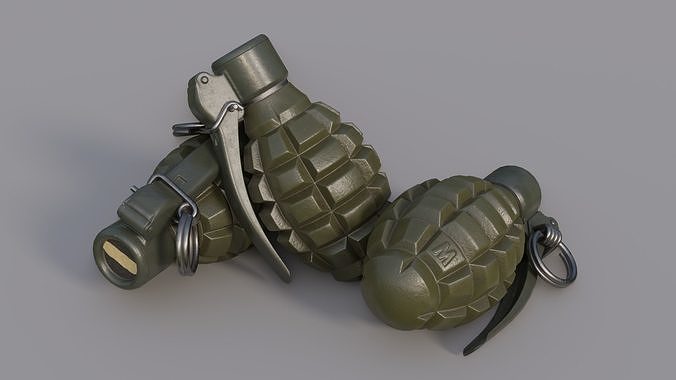 3D model Wz 33 Hand Grenade VR / AR / low-poly | CGTrader
